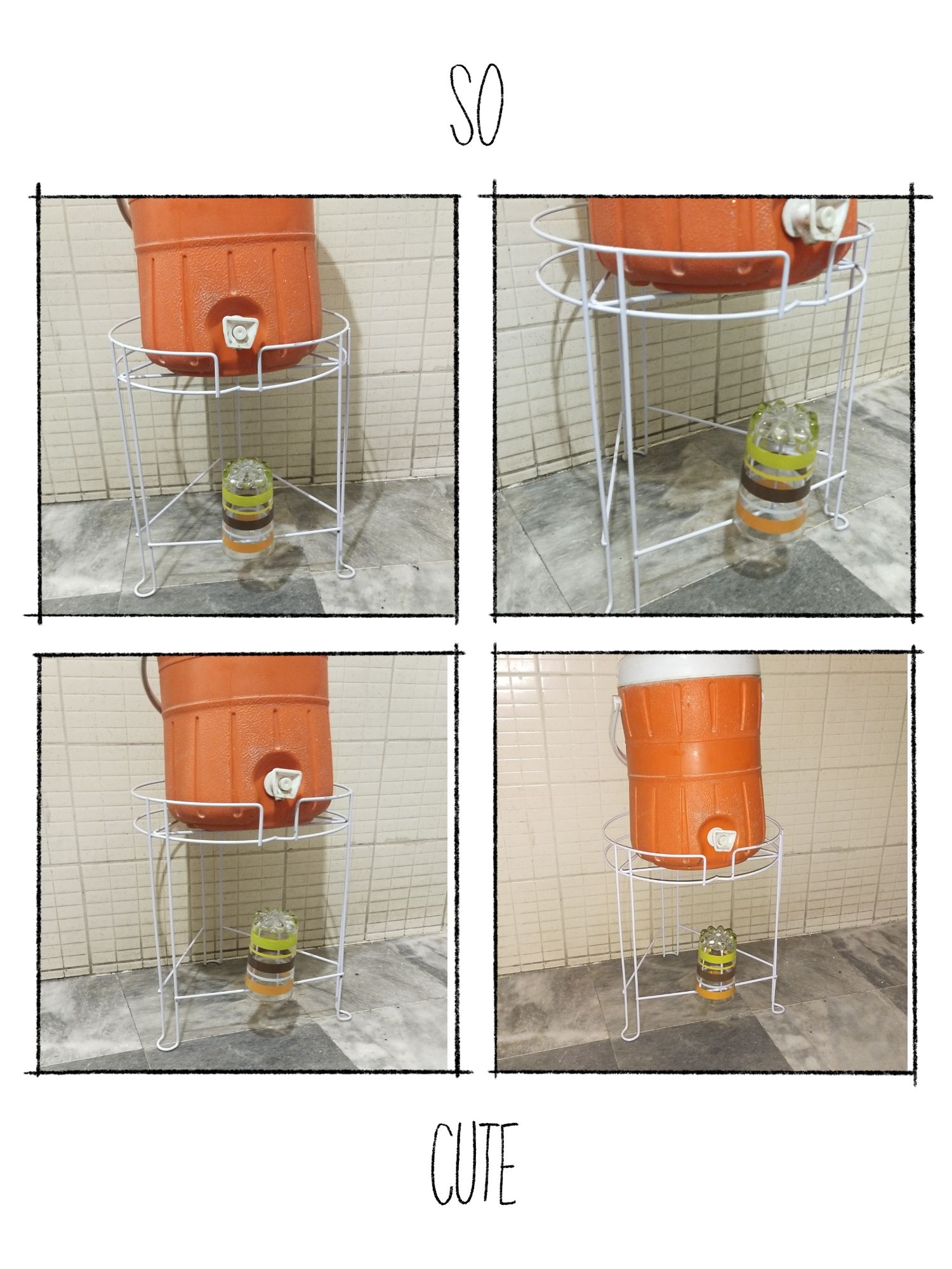 Iron stand for water coolers, water cooler stand in iron frame ideal ...