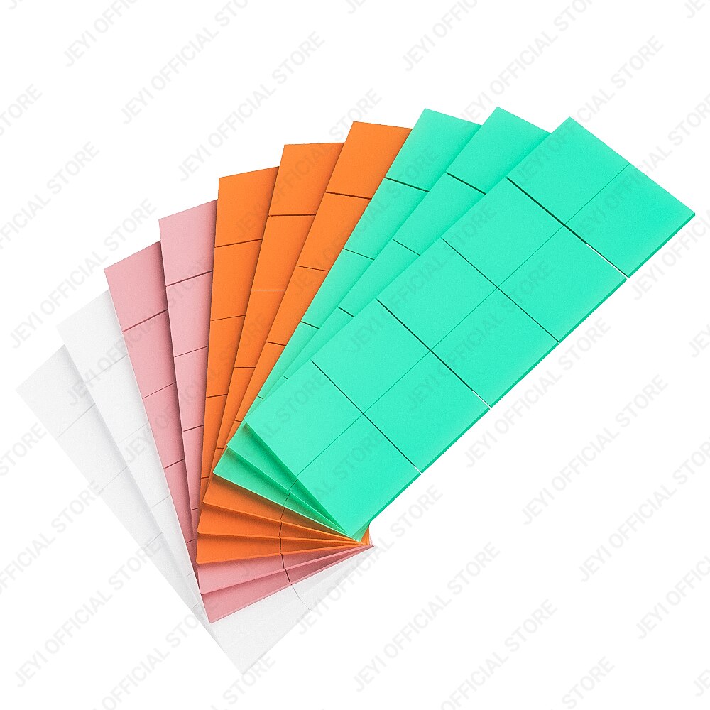 JEYI 100-Pack Thermal Conductive Silicone Pads, M.2 SSD NVMe NGFF Thermal Pad for PC Laptop ...