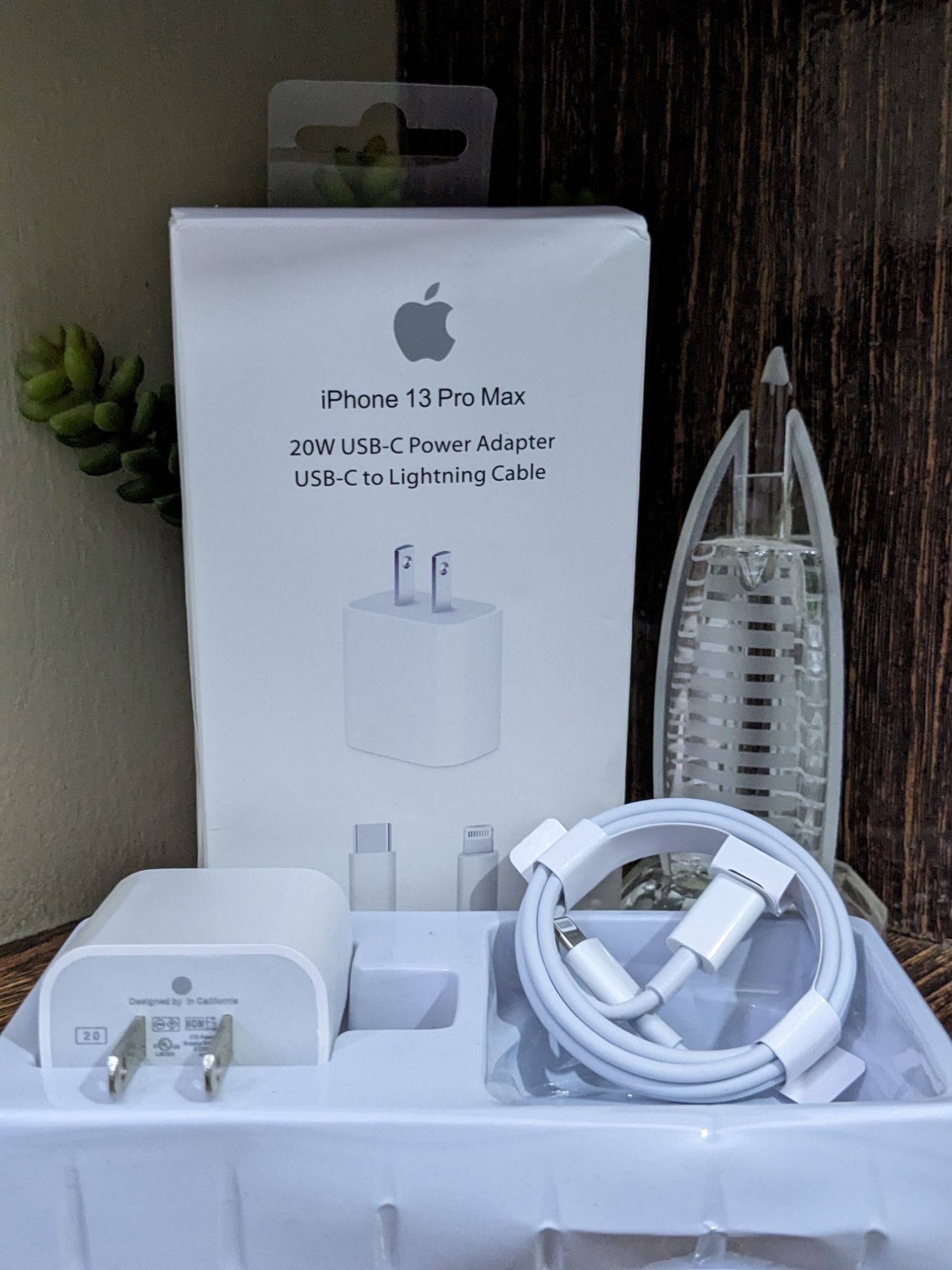 iPhone_Fast Charger, 20W USB C Power Adapter with USB Type C Cable Fast ...