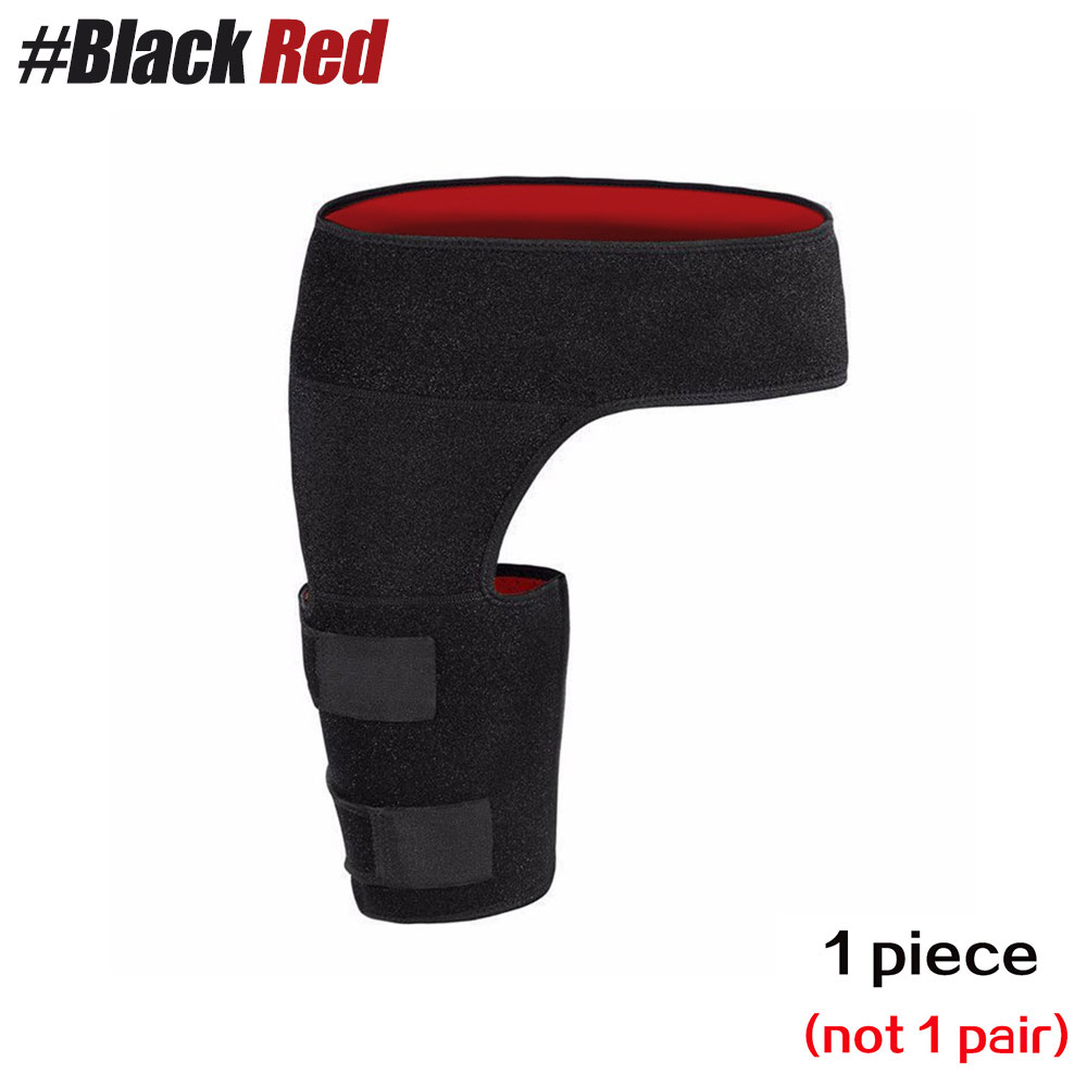 Hip Brace Thigh Compression Sleeve, Hamstring & Groin Compression Wrap ...