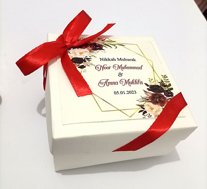 Bid boxes Customized 100 PCs pack | Daraz.pk