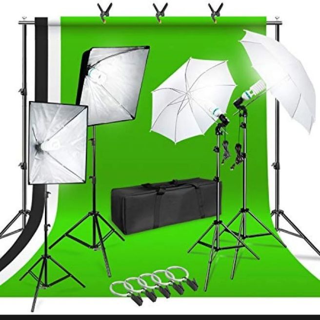 5ft×8ft professional studio back drops, background screen green only ...