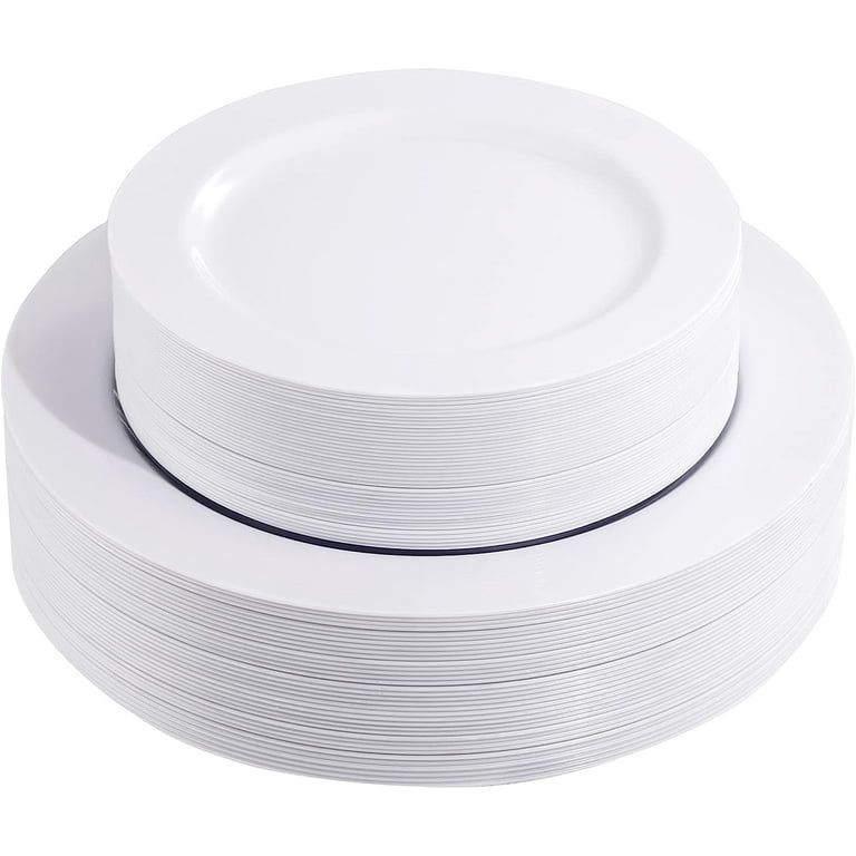 200 disposable plates small for party | Daraz.pk