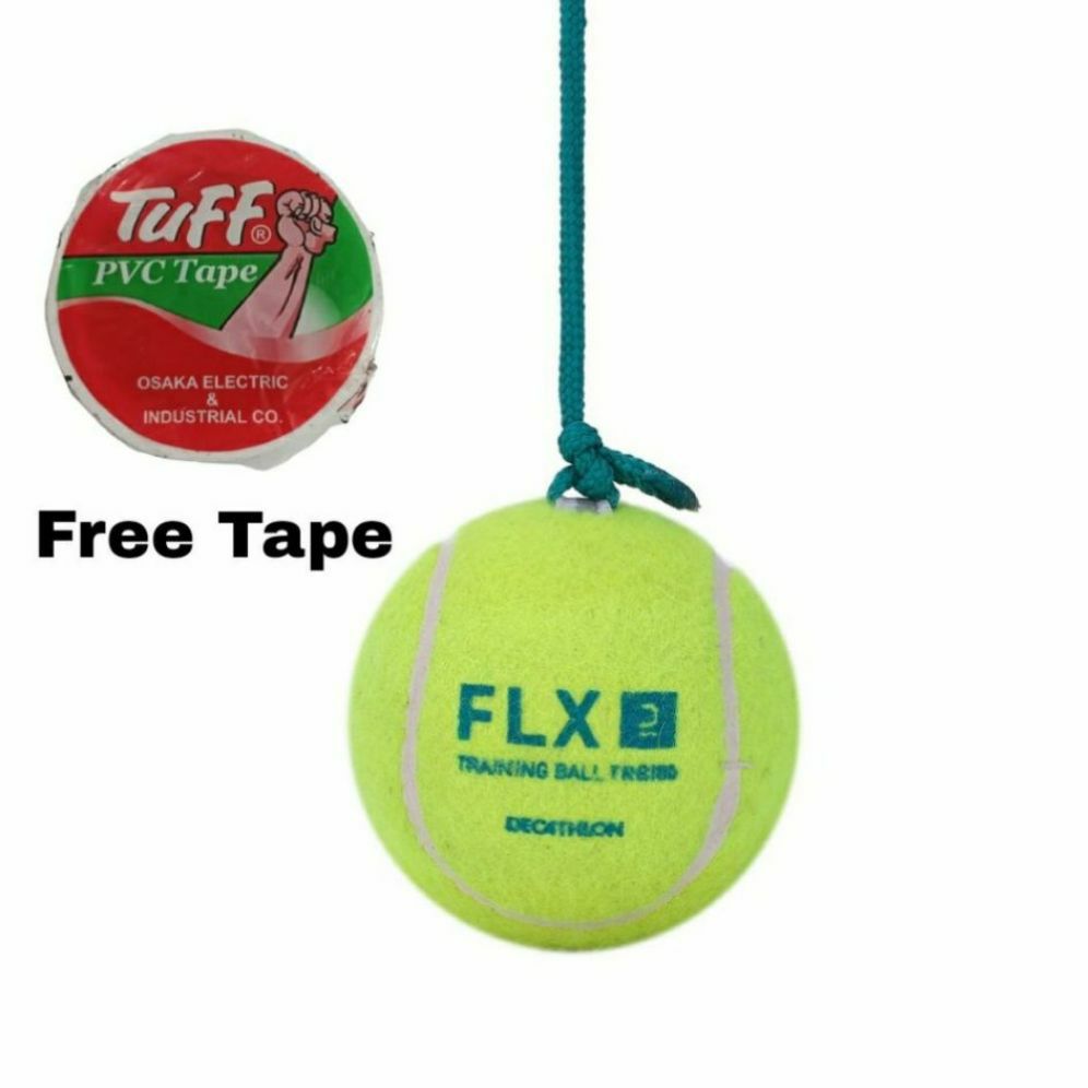 Cricket Hanging Tennis Ball With Rope and Free Tape Ball Quality 100% ...