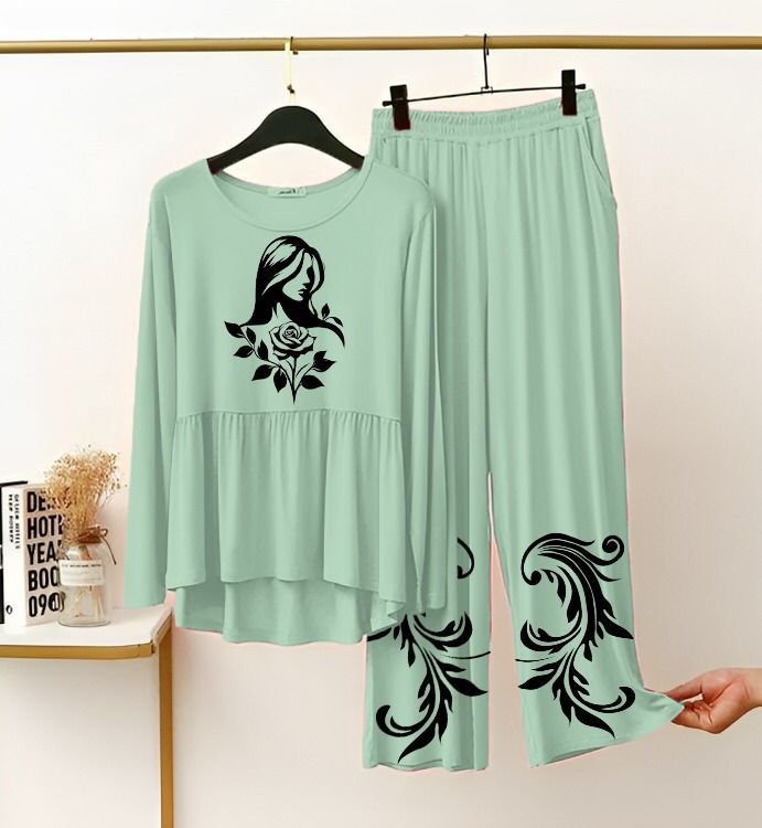 top and trouser Balochi and sindhi malti colors print | Daraz.pk