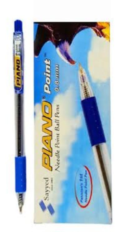 Piano point pen (balpoint) 0.8mm | Daraz.pk