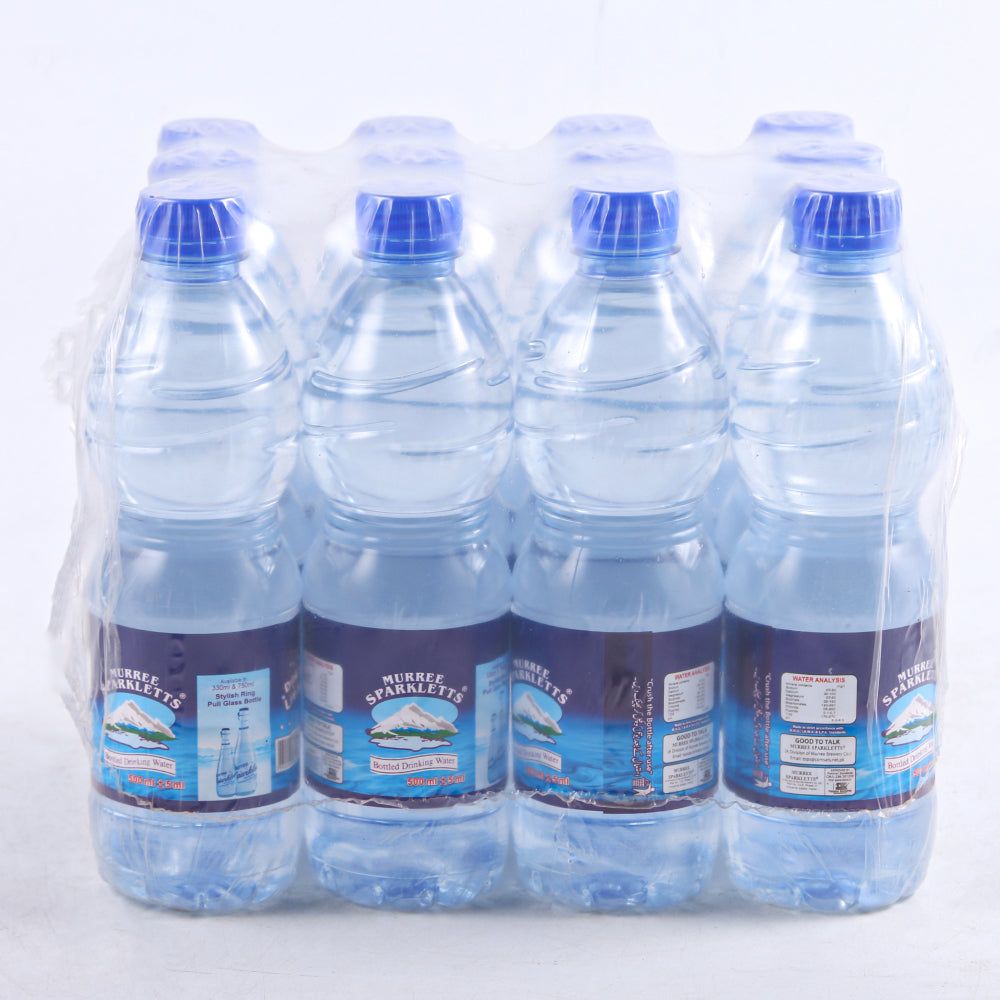 MURREE SPARKLETTS BOTTLED DRINKING WATER 500ML-CARTON | Daraz.pk