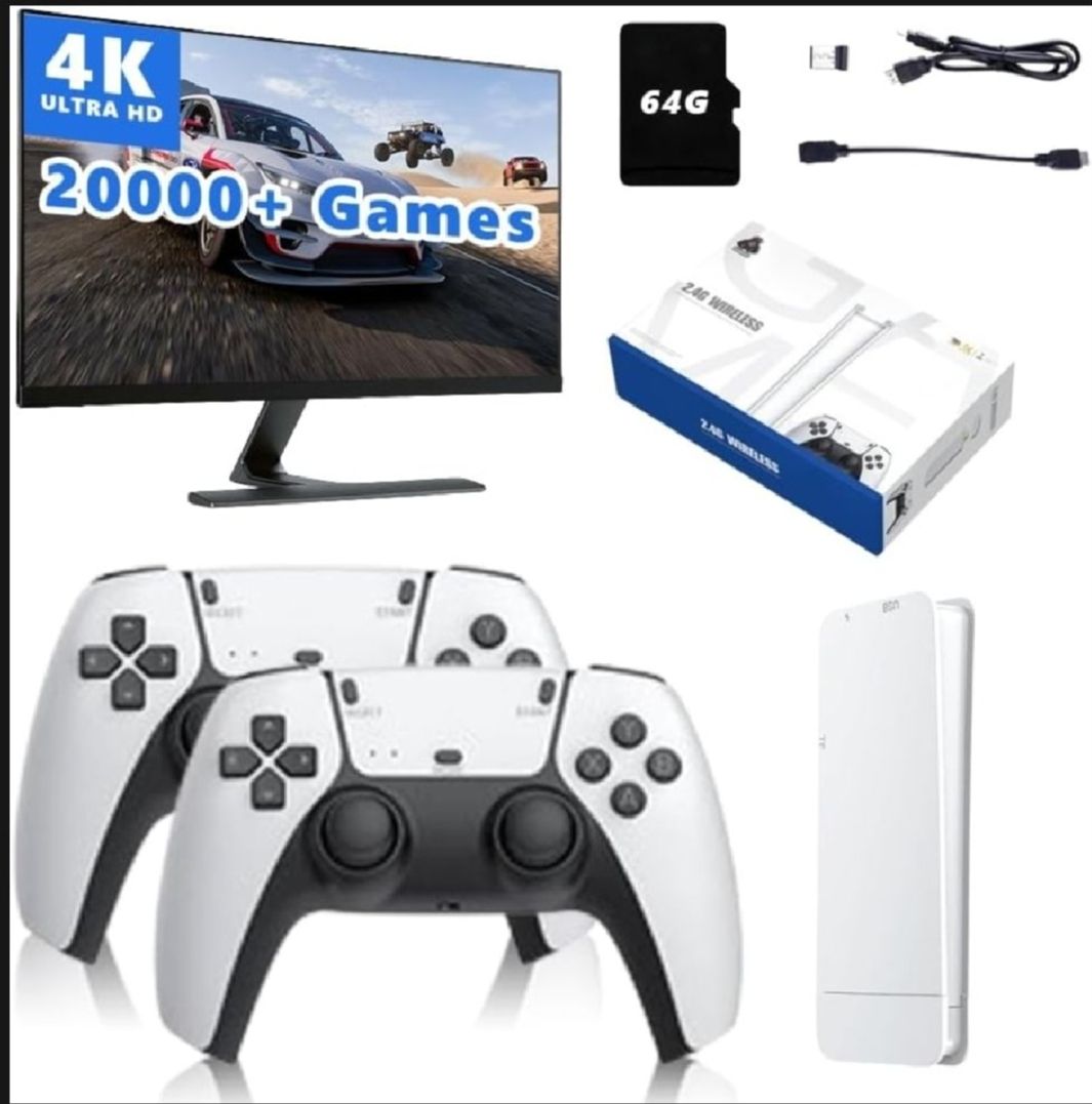 M15 Game Stick 4K, 64 GB 20,000 Plus built in games and Video Game ...