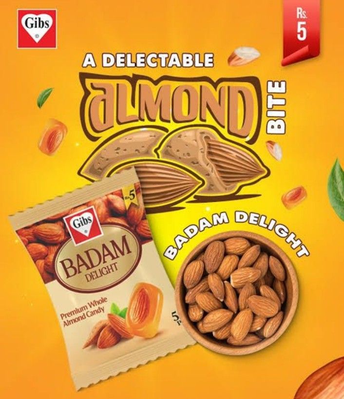 Badam Delght Premium whole Almond Candy Pack of 30 pcs | Daraz.pk