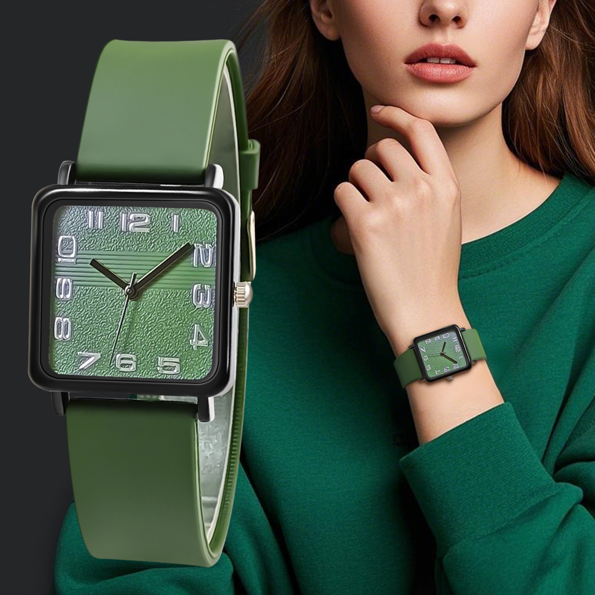 Quartz Watch For Women Wristwatch Simple Women Watches Ladies Clock ...