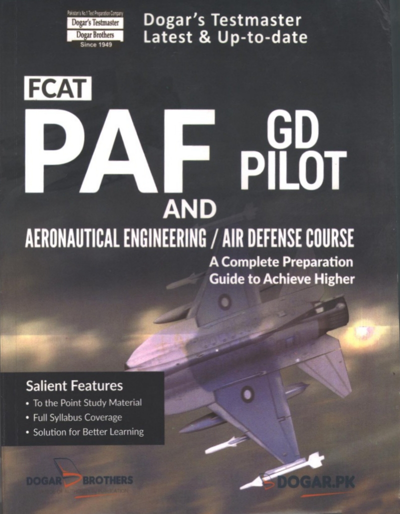 PAF GD Pilot, Aeronautical Engineering & Air Defense Course Guide 2026 ...