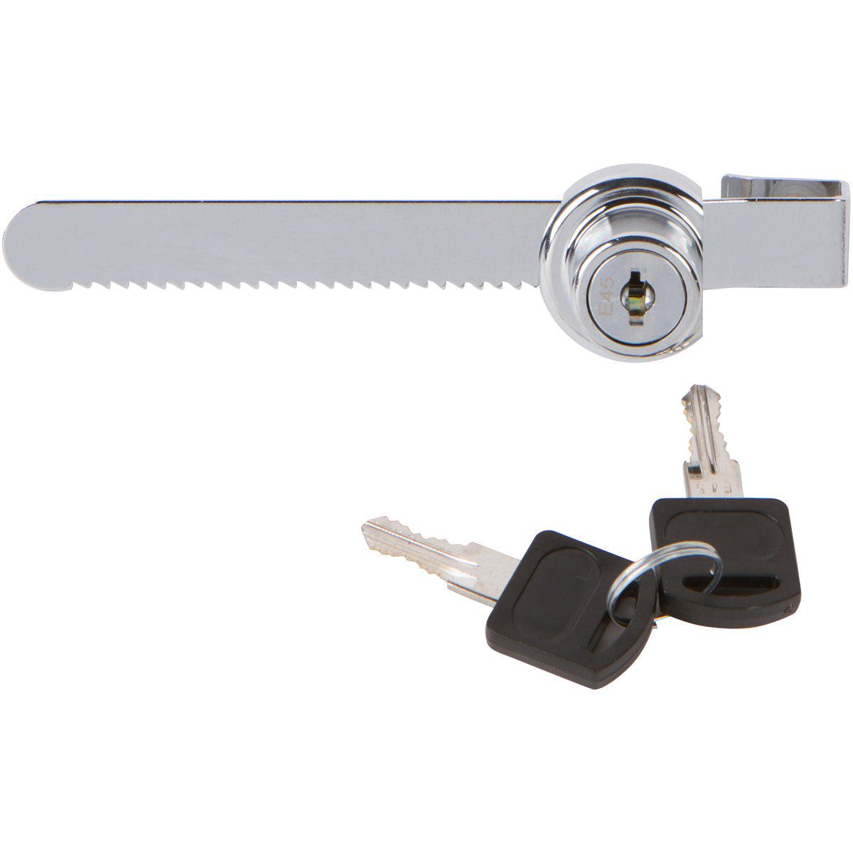 Sliding Glass Door Ratchet Lock with Chrome Finish - Premium Cabinet ...