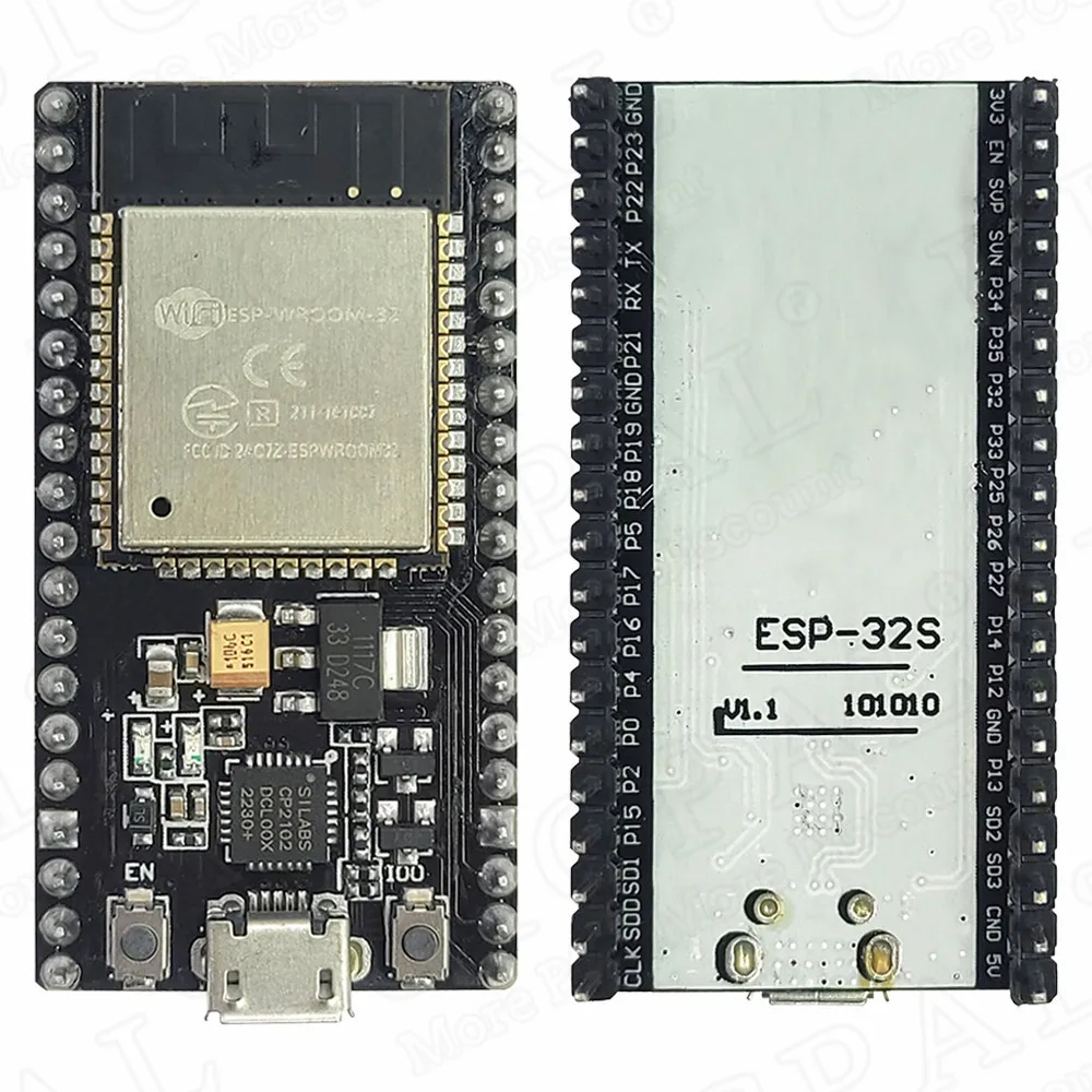 ESP32 38PIN Expansion Board with CP2102 38PIN Type-C Micro Development ...