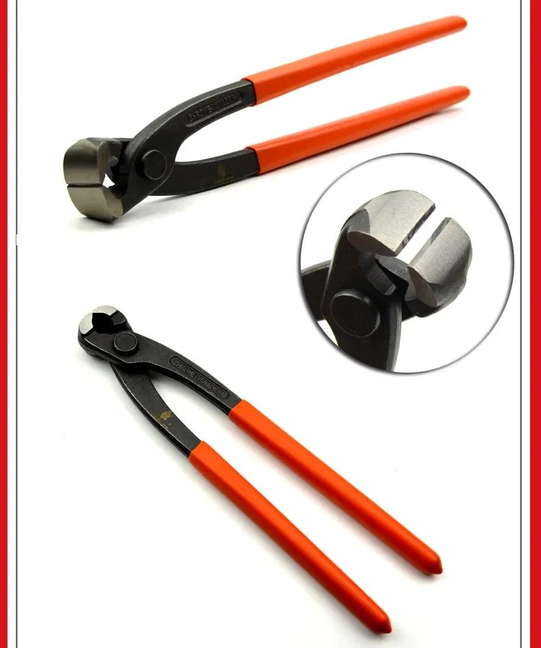 CR-V Steel Tower Pincer Plier Construction Hand Riveter Cutter 9 In ...