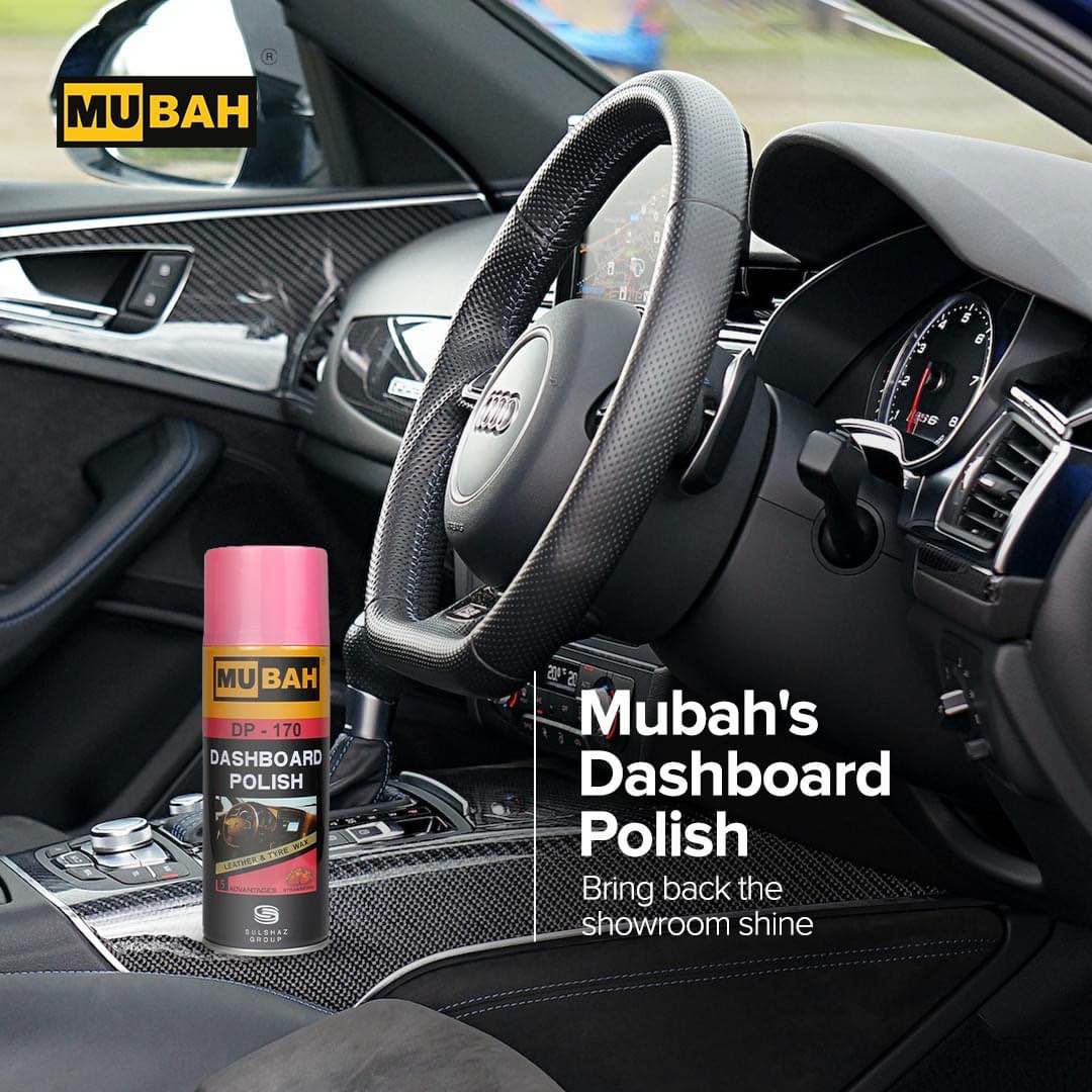 Mubah Car and Bike Polish Spray Car Dashboard Polish Bike Tyres Polish ...