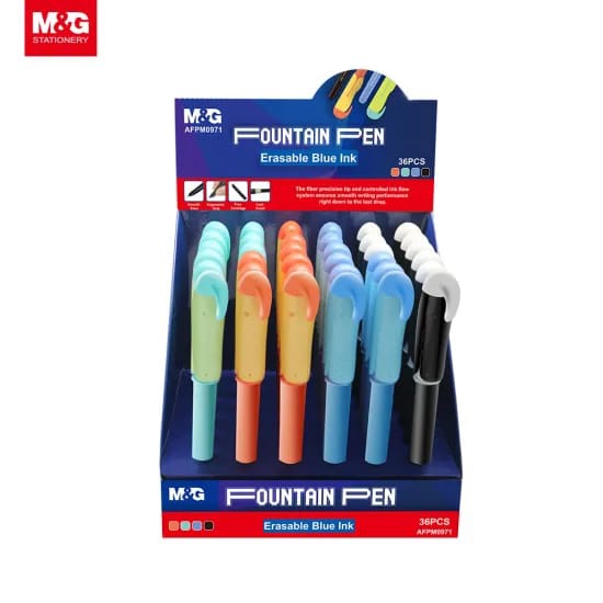 M&G Fountain Pen 1pc Pack with inserted cartridge inside | Daraz.pk