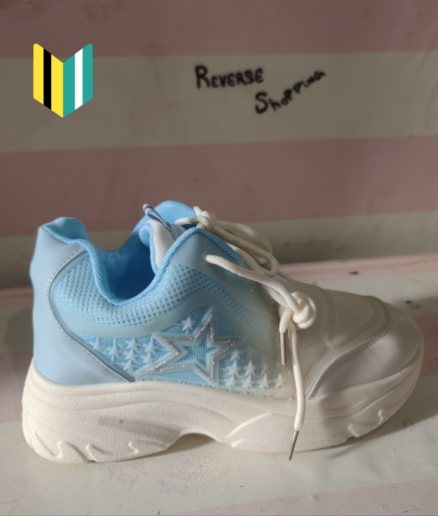 Women's Sneakers Fashion Chunky Sole Sports Joggers High Heel Casual ...