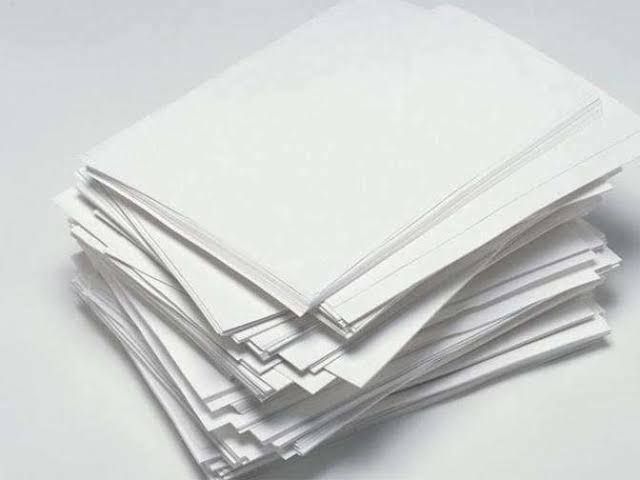 A4 White Copy Paper / Multi use Paper / White Pages / 100 Sheets Legal ...
