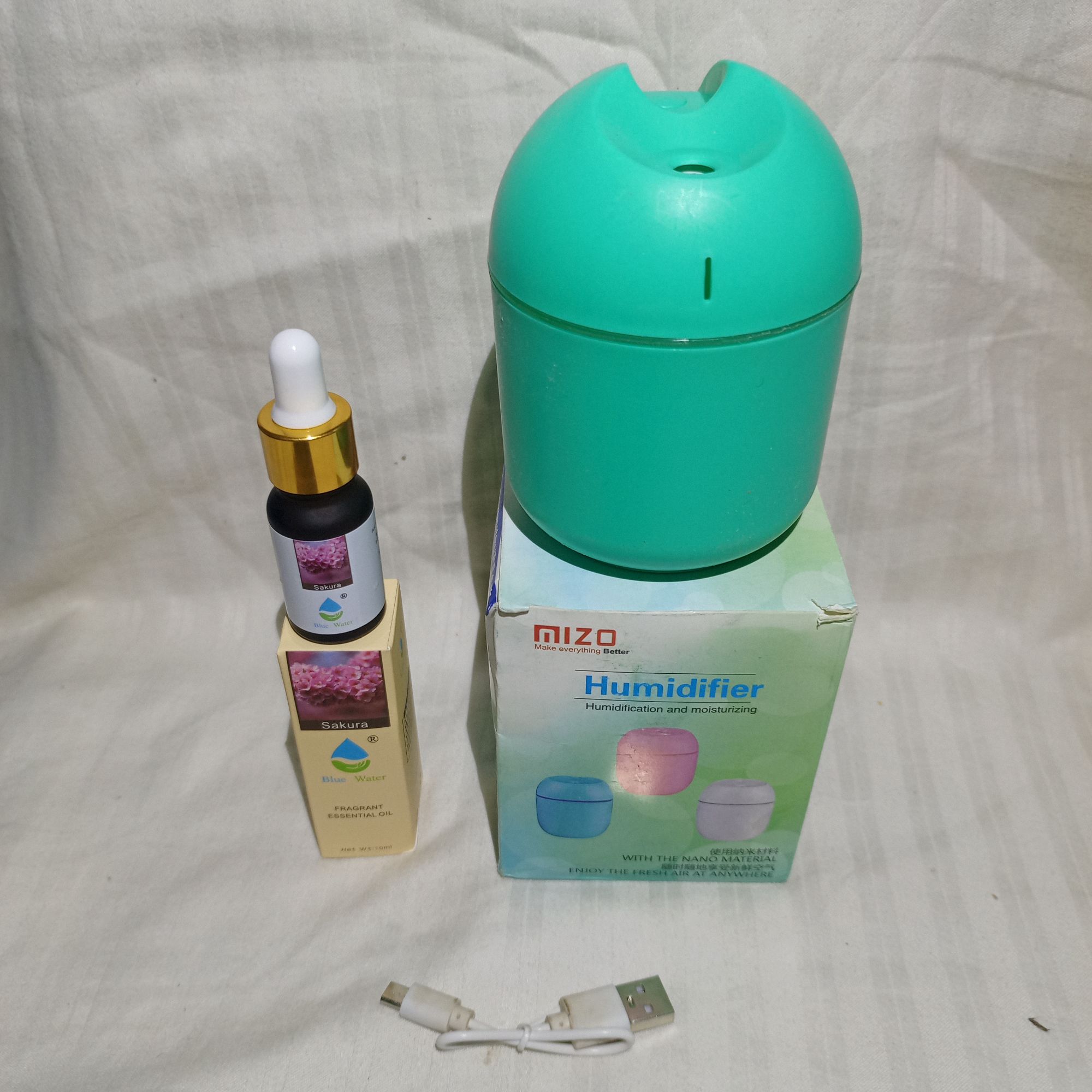 Humidifier RGB Color Changing With Free 25ml Aromatherapy Essential Oil ...