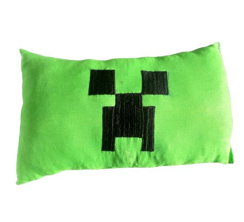Minecraft pillow creeper edition filled with soft cotton | Daraz.pk