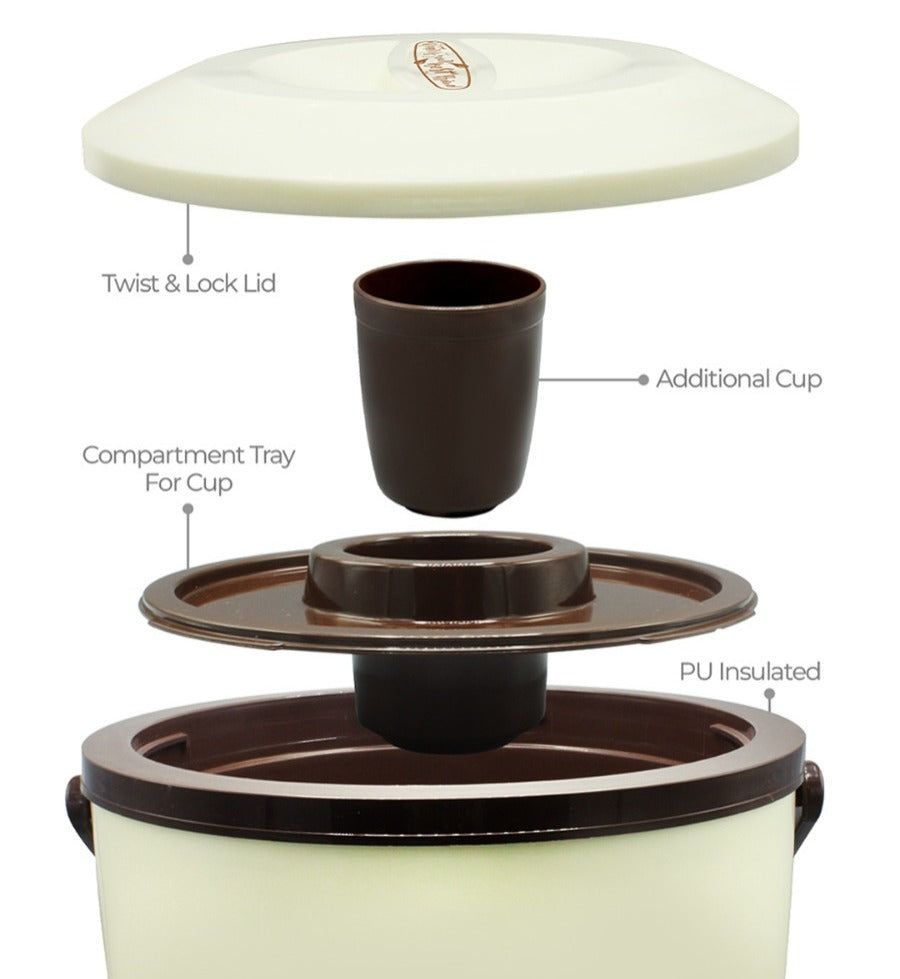 Chef Water Cooler 14 Litters (With Small Glass Inside | Daraz.pk