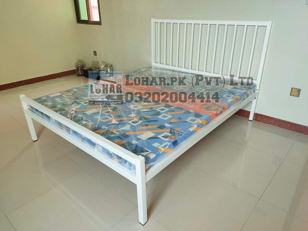 Iron Double Bed Frame / Metal Queen Size Bed and King Size Bed | Daraz.pk