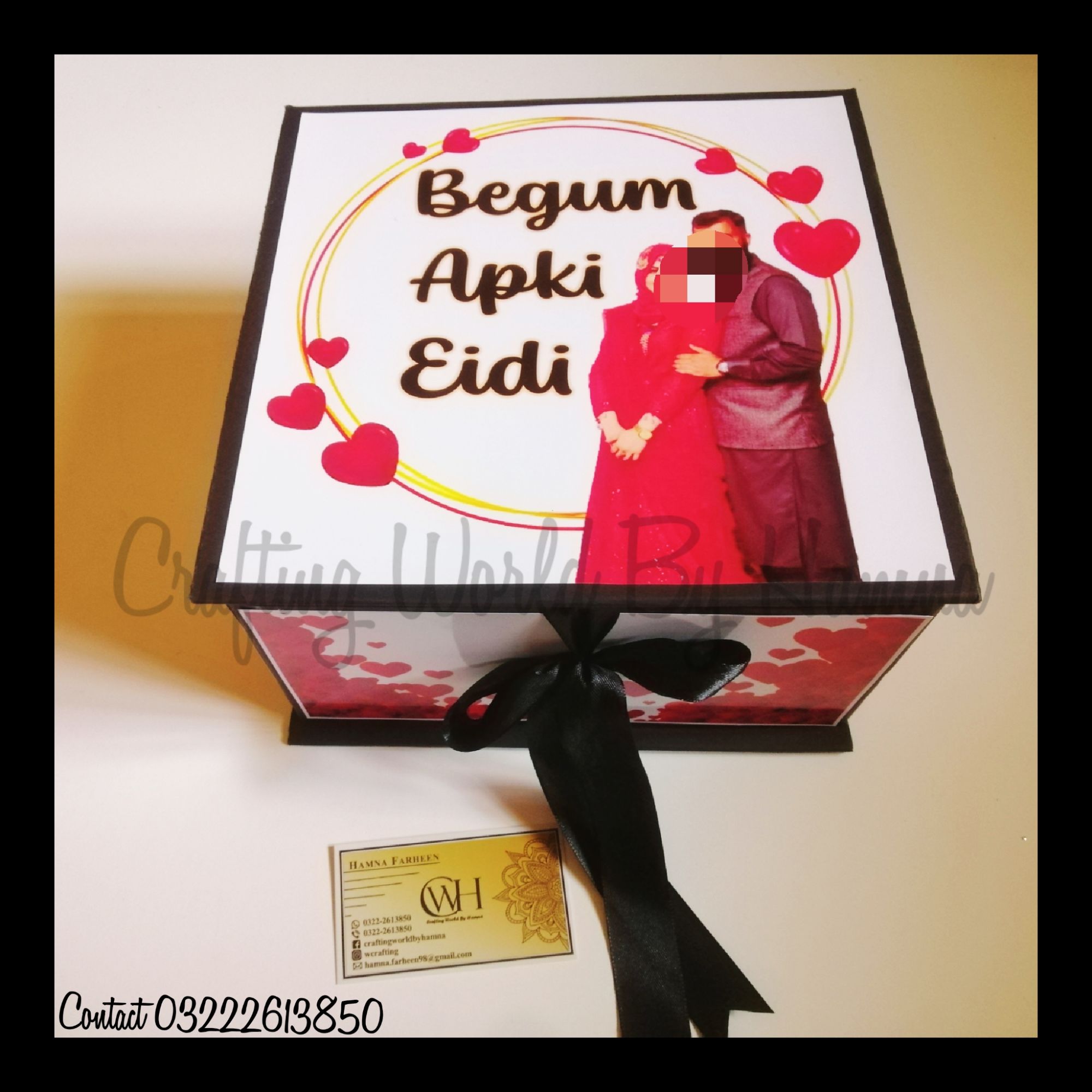 Eidi Box - beghum ki eidi - empty box - custom made also available ...