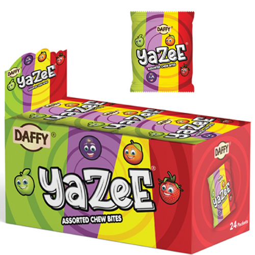 Daffy Yazee Assorted Chew Bites 24pcs box | Daraz.pk