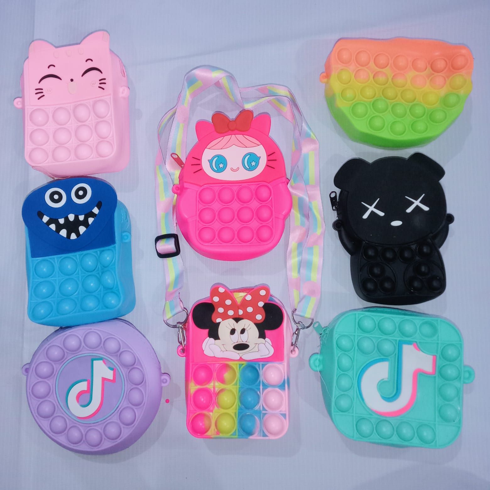 Mini popit bags for kids Fidget bag | Daraz.pk