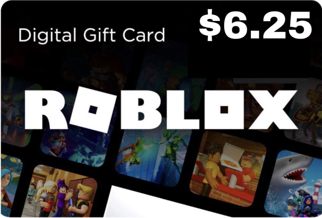 6.25 Roblox Gift Card Code Recive 500 Robux | Daraz.pk