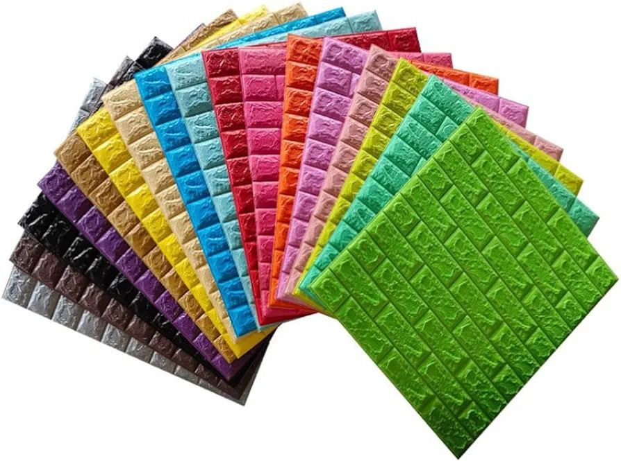 3Mm 3D Wall Panels, Modern Decorative Wall Panels 3D Wall Sticker Self ...