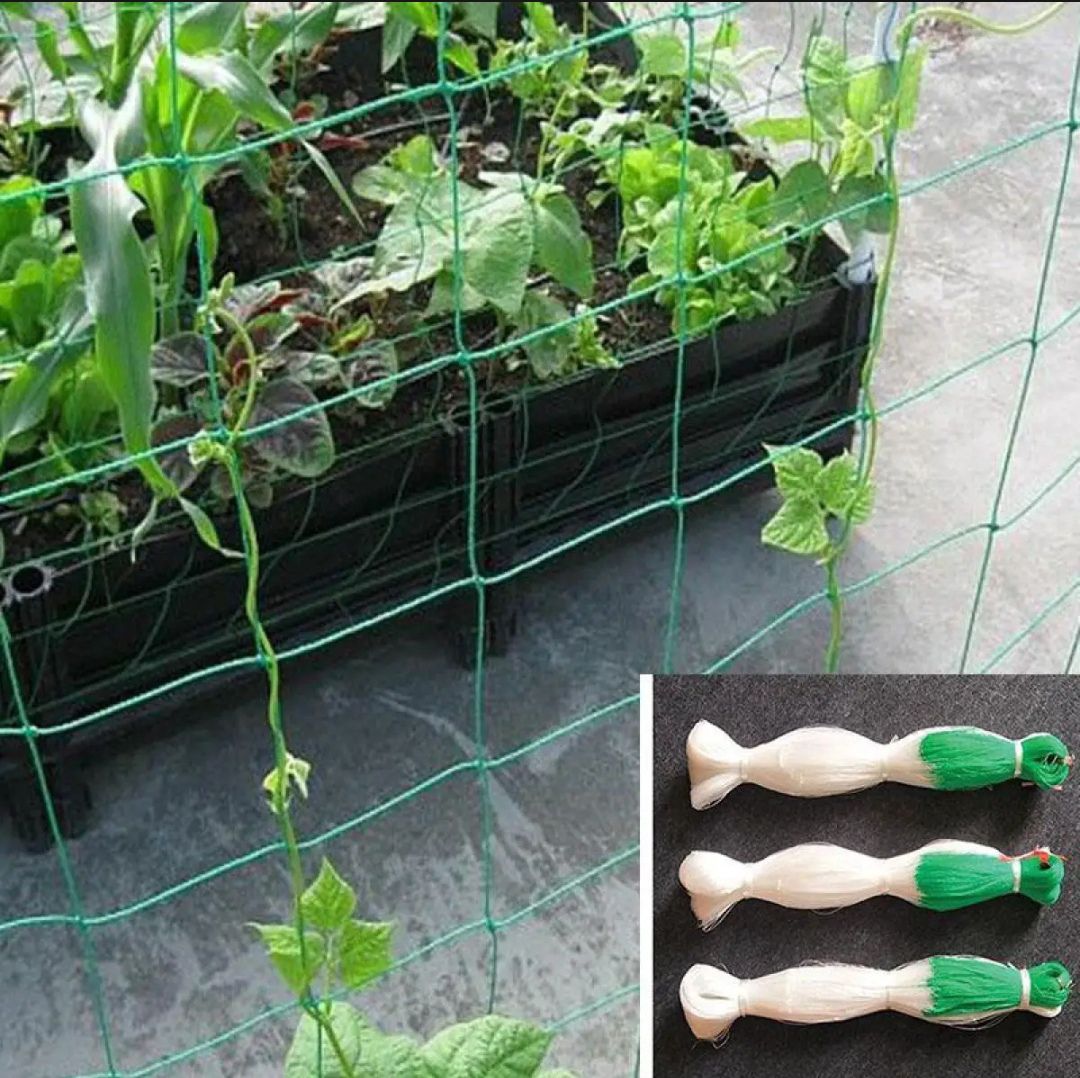 Farm & Garden Trellis Crop Net Nylon Trellis 8 Feet Hight 200 Feet Long ...