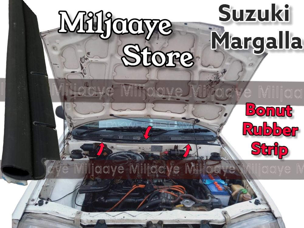 Suzuki Margalla Bonut Rubber Bonnet Rubber Engine Room Rubber | Daraz.pk