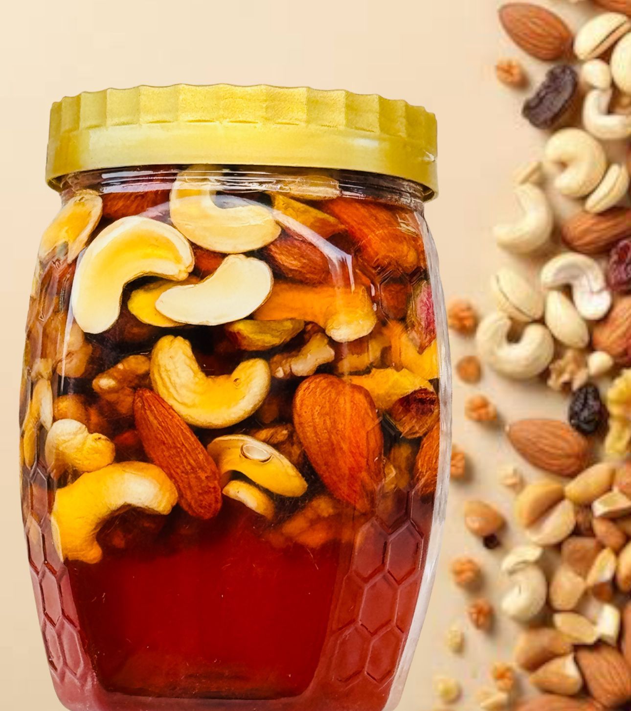 Fresh Dry Fruit With Honey - 500g (Half Kg) | High Quality Honey With ...