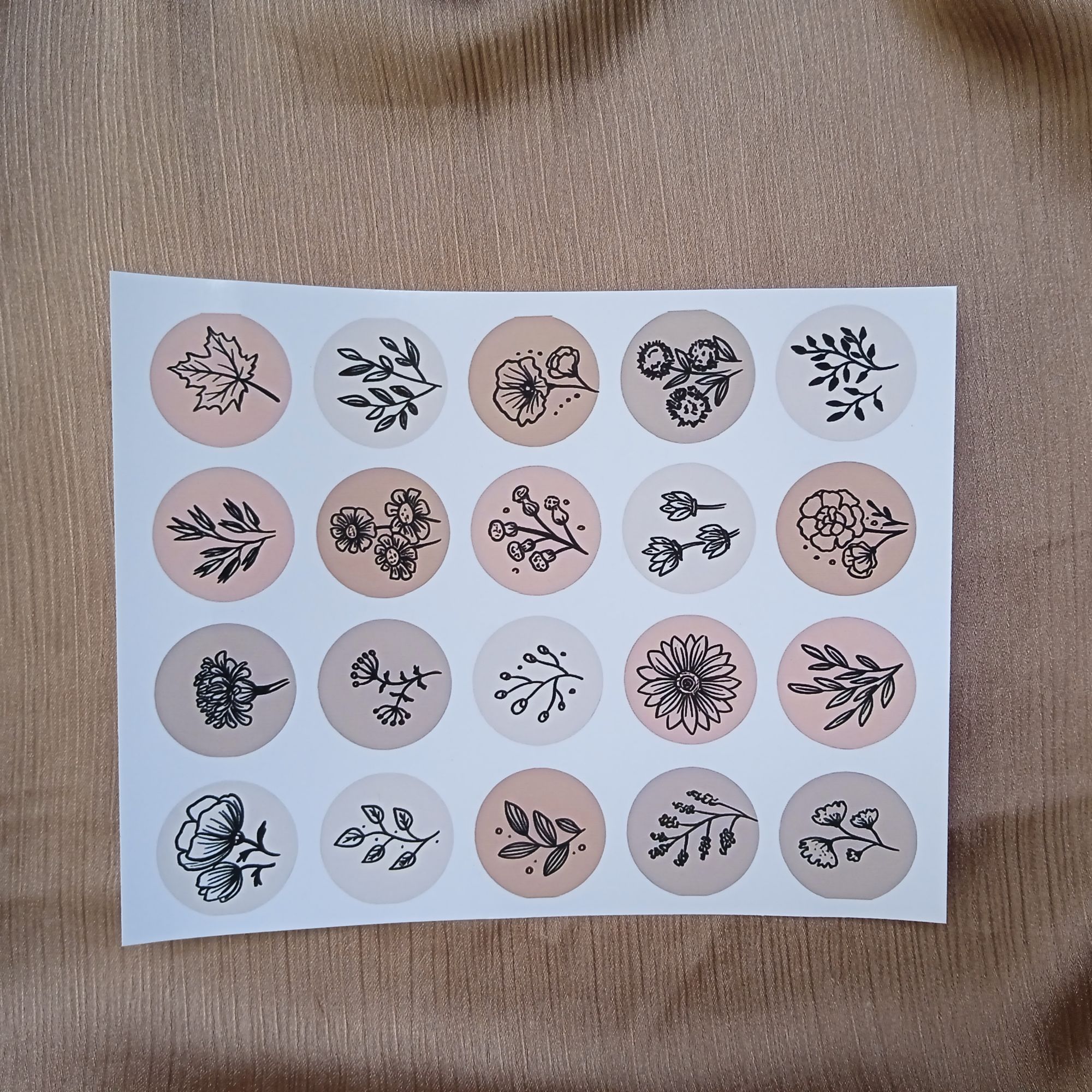 A5 STICKER SHEETS UNCUT FOR JOURNALING LAPTOP PHONE UNCUT AESTHETIC ...