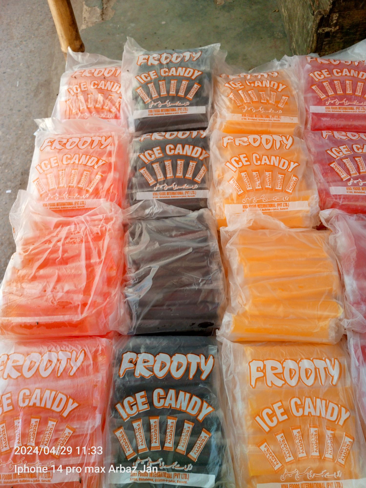 Ice Lolly Sweet Pepsicle Candy (Pack Of 20) Aiscope | Daraz.pk