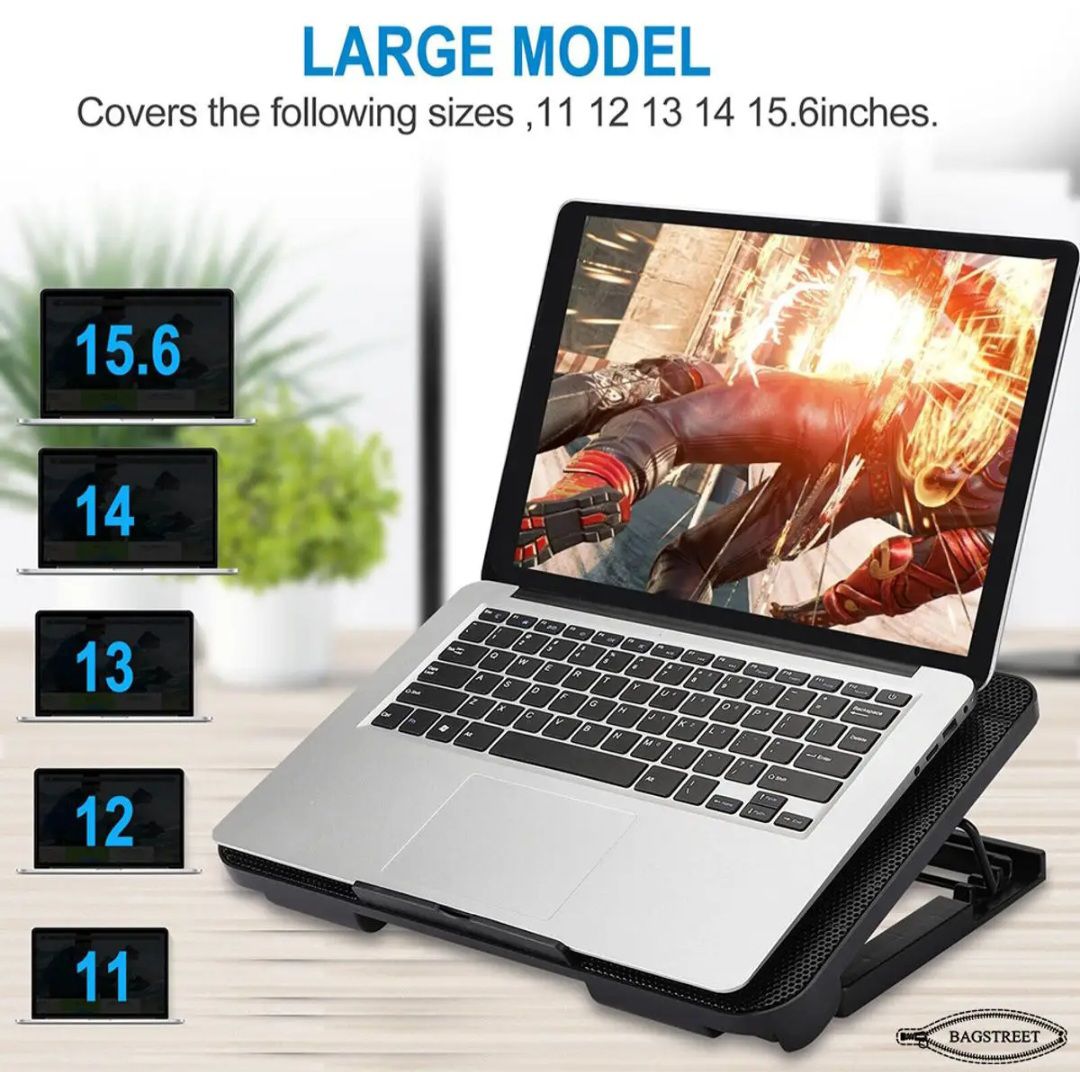 N99 DOUBLE FAN STAND|| FOR LAPTOP | Daraz.pk