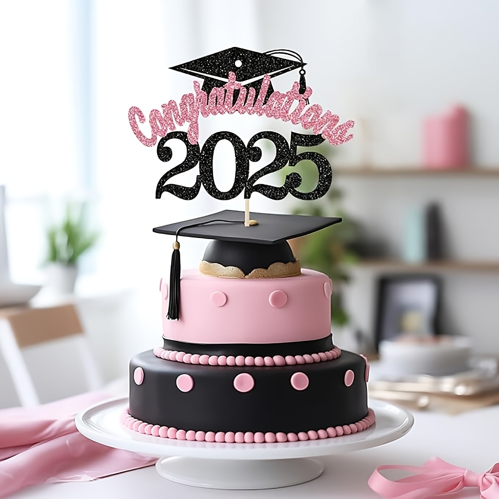 Congratulations 2025 Cake Topper, Class of 2025 Cake Topper, High ...