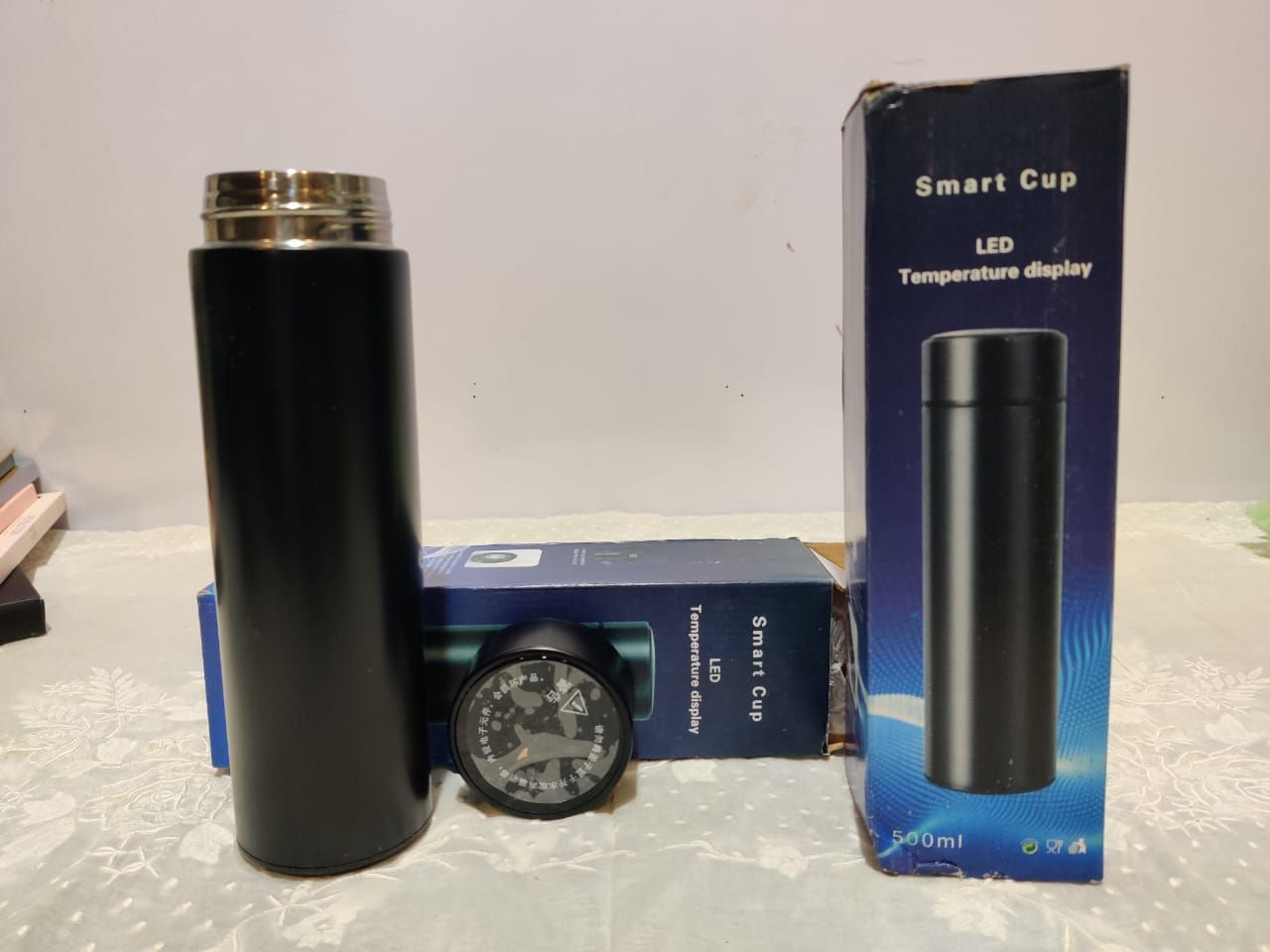 intelligent thermal insulation cup 500ml | Daraz.pk