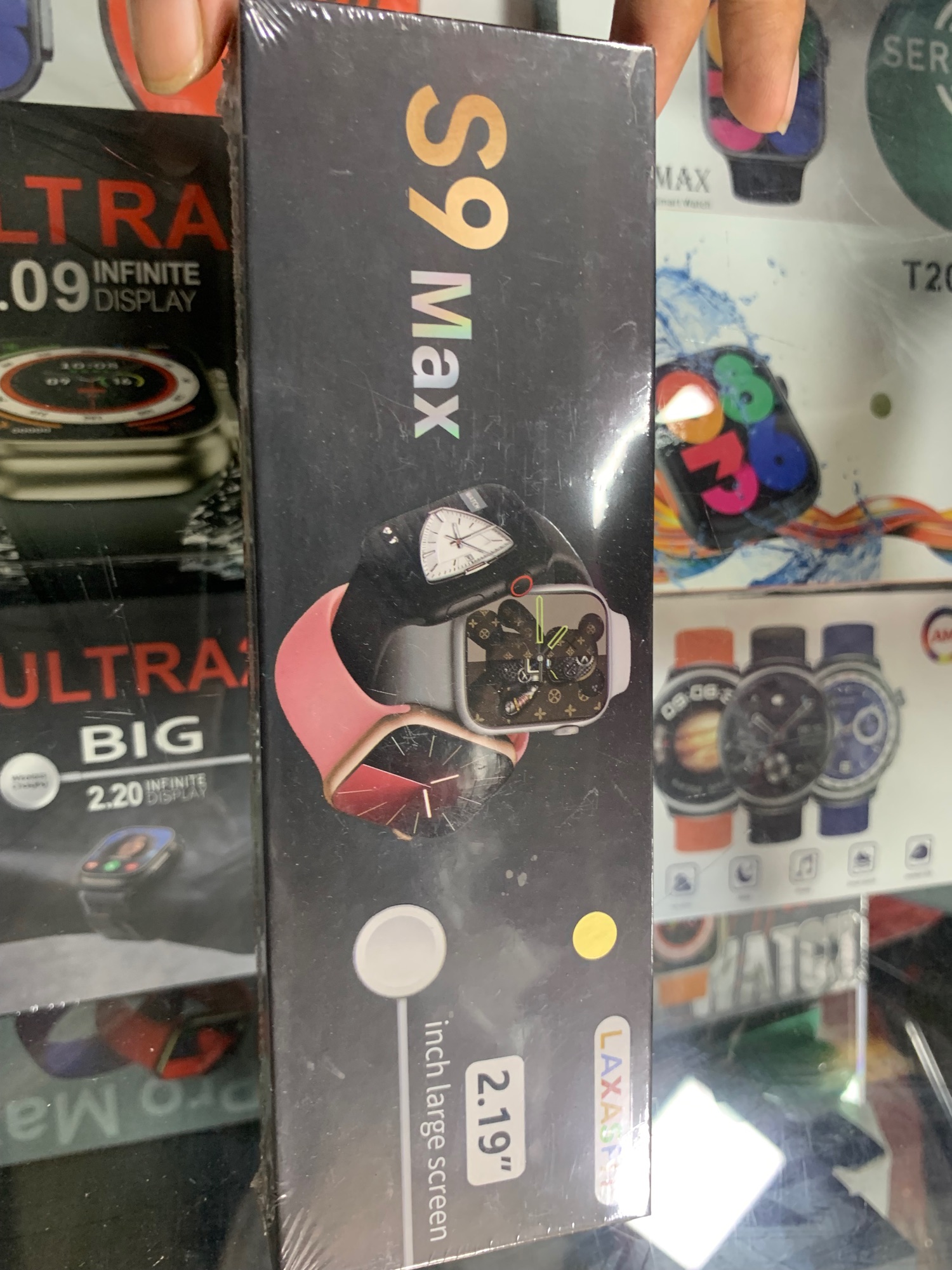 Watch 9 Max Smart Watch - Series 9 - Full Edge HD Display - Bluetooth Calling - Always on ...