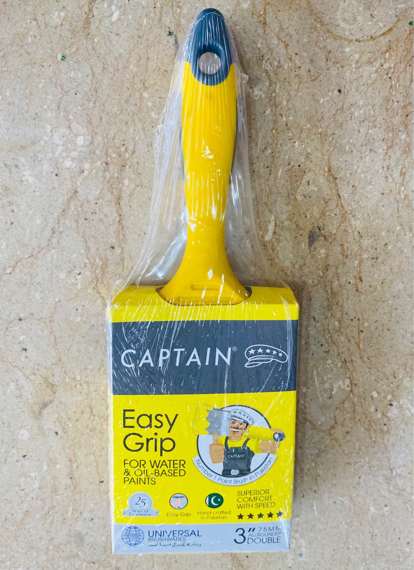 CAPTAIN® Easy Grip FOR WATER & OIL-BASED PAINTS size in 4 inch 1x piece ...