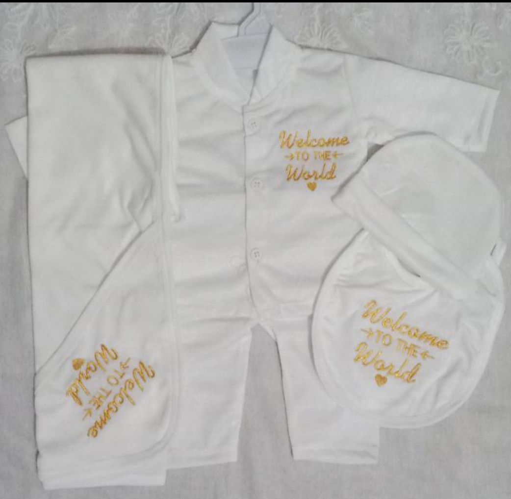 new born baby stater set 6 pecs /new born baby stater set suite | Daraz.pk