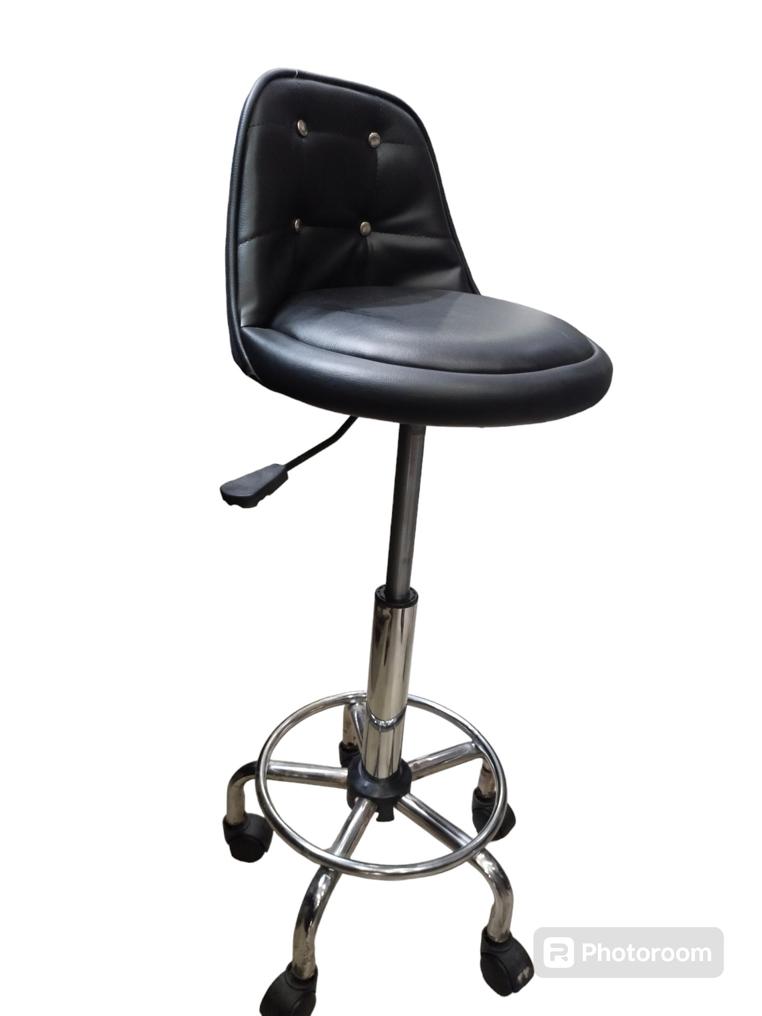 Revolving stool with back/Kitchen stool/bar stool Maximum height 30 ...