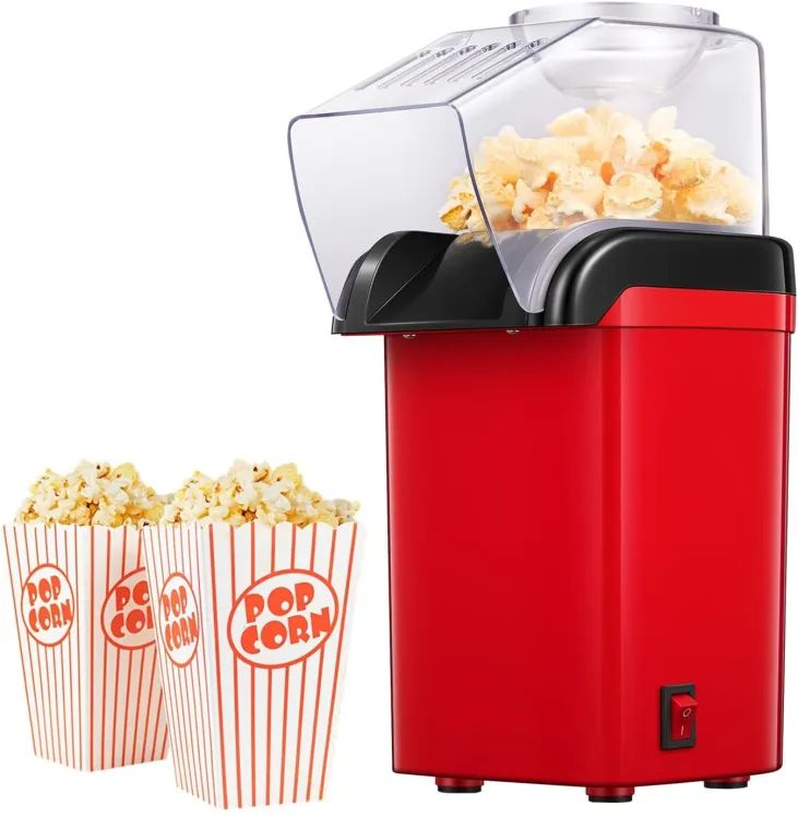 Popcorn Maker _ Mini Electric Popcorn Maker _ Oil Free Popcorn Maker ...
