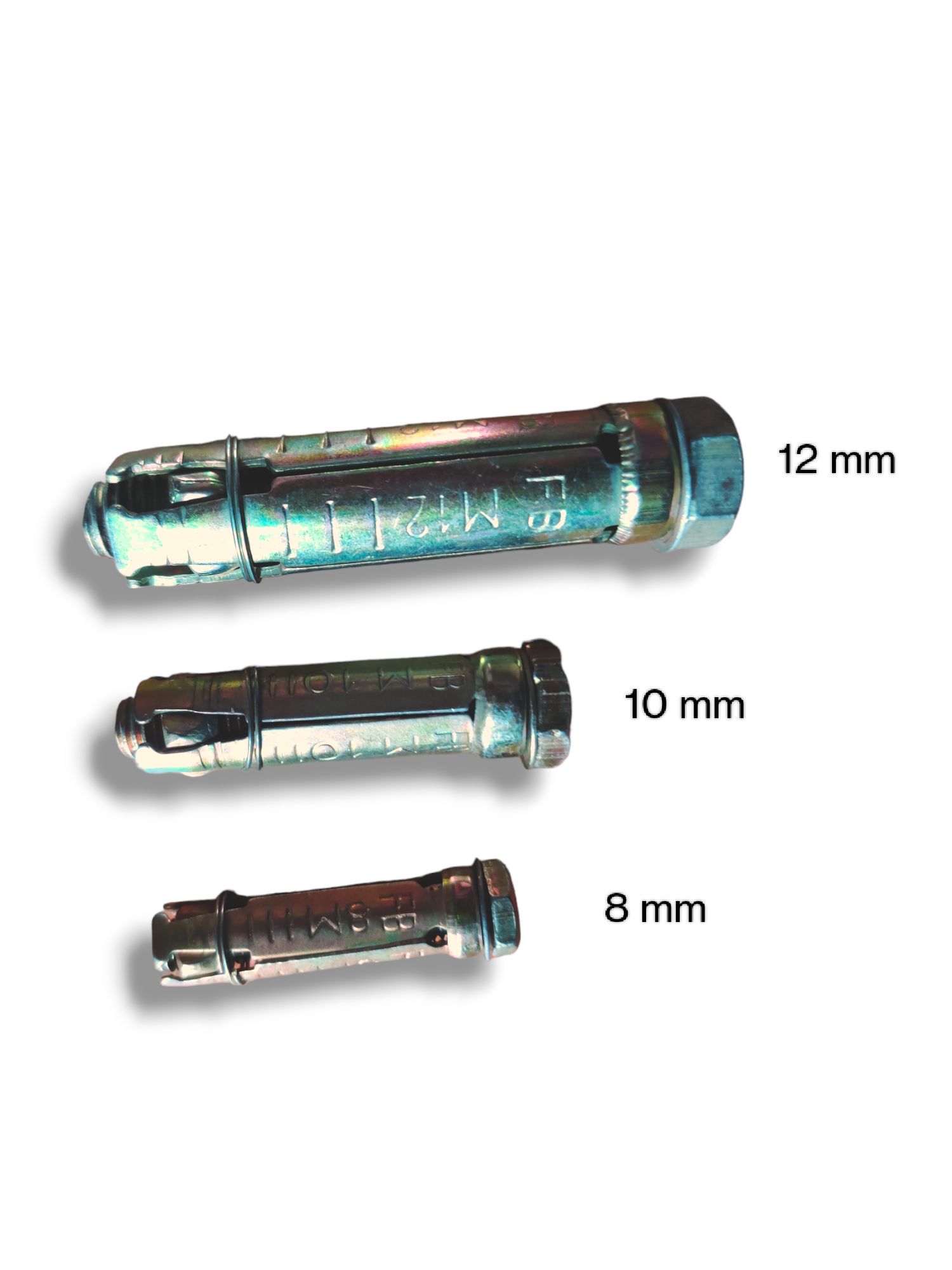 Rawl Bolt Fastener Rust-Proof Rawal bolt for Concrete Walls (8mm,10mm ...