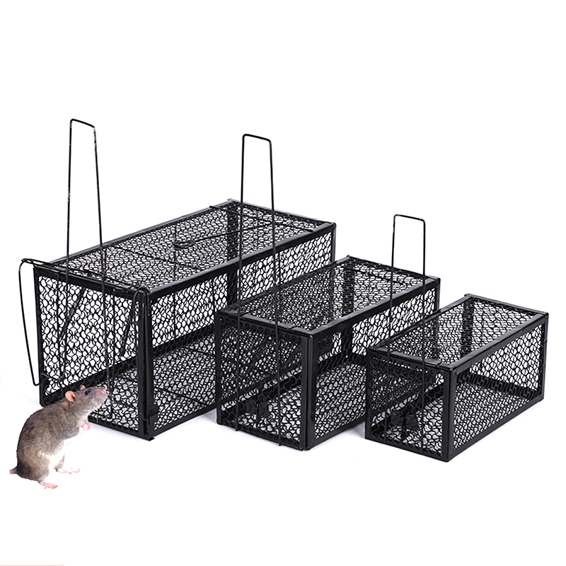 Smart Self-locking Mousetrap Safe Firm Iron Net Household Mouse Catcher ...