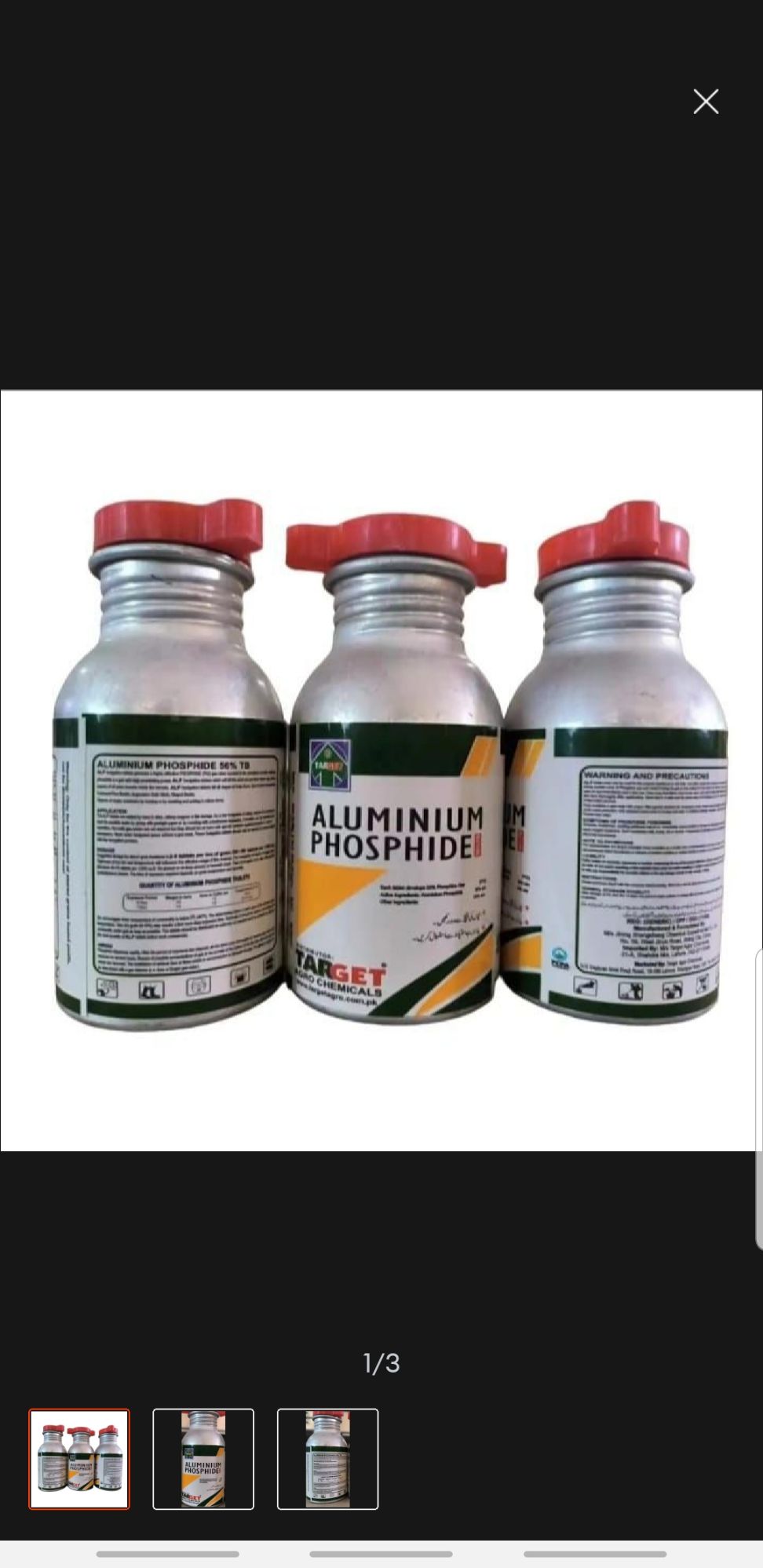 PHOSPHIDE BED BUG KILLER gas tablet 30 tablet in one bottle effective ...