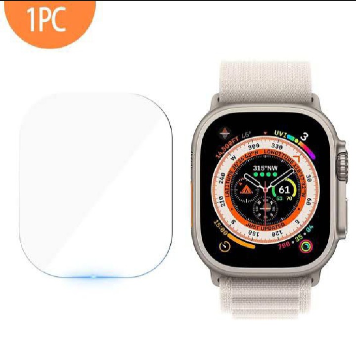 Ultra Watch Screen Protector 49 mm | Tempered Hard Glass | Daraz.pk