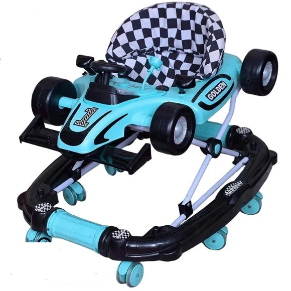 2 in 1 formula 1 car rocker + baby wolker with lights in music in ...