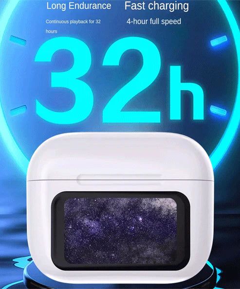 wireless earbuds Bluetooth airpods LCD full colour smart display Touch ...